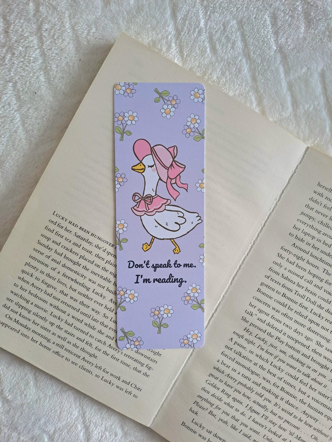 Sassy Goose Bookmark: Booklover Gift, Bookish Reading Accessory - Etsy