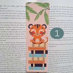 Animal Yoga Inspired Reading Bookmarks ~ Tiger and Giraffe | Reading ...