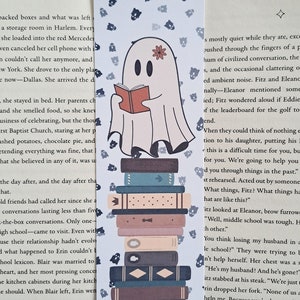 Thriller Ghost Bookmark - Cute Ghosty | Bookstack | Reading Accessories ...