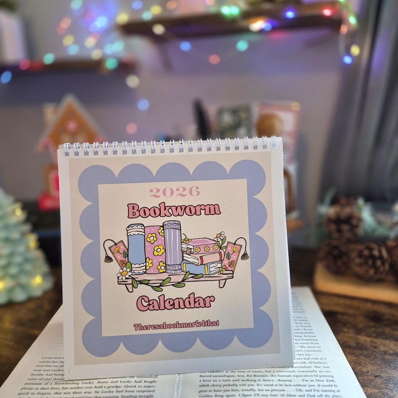 Desktop Calendar Bookish - Etsy UK