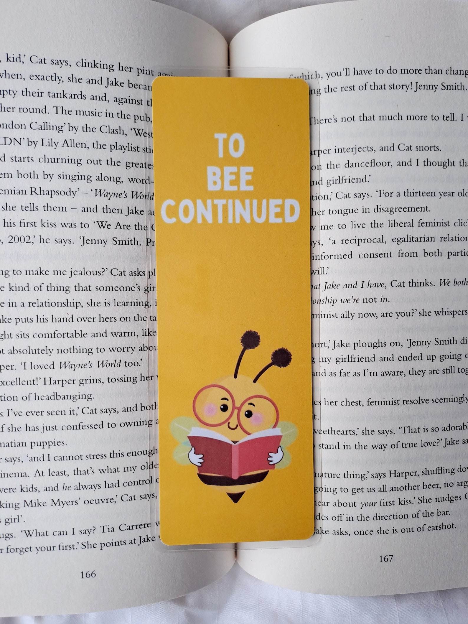 To BEE Continued Bookmark: Yellow Bumblebee, Gift for Booklover, Spring ...