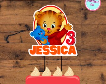 Daniel Tiger Topper | Etsy