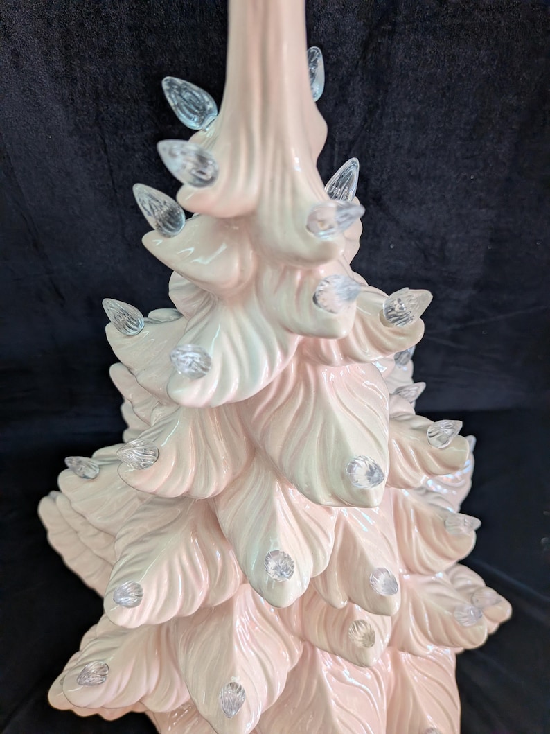 Large 17 Inch Glazed Atlantic Ceramic Christmas Tree – "making Me Blush ...