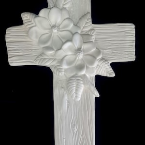 Dogwood Cross With Magnolias Ready to Paint - Etsy