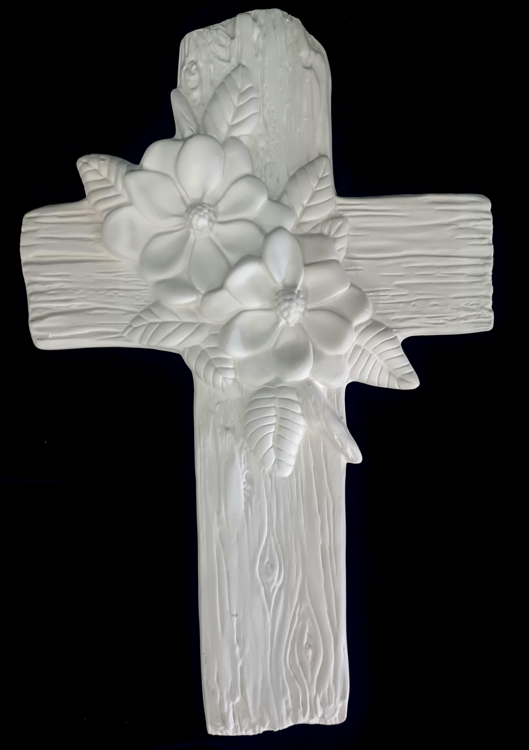 Dogwood Cross With Magnolias Ready to Paint - Etsy