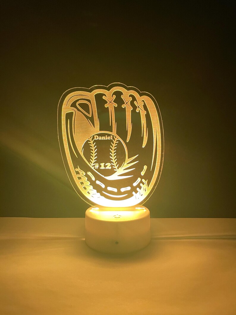 Personalized Western Cowboy/cowgirl Boot LED Night Light for Kids ...
