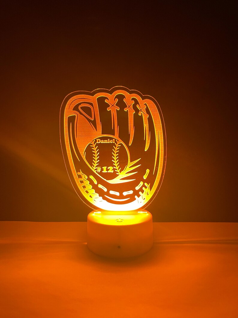 Personalized Western Cowboy/cowgirl Boot LED Night Light for Kids ...