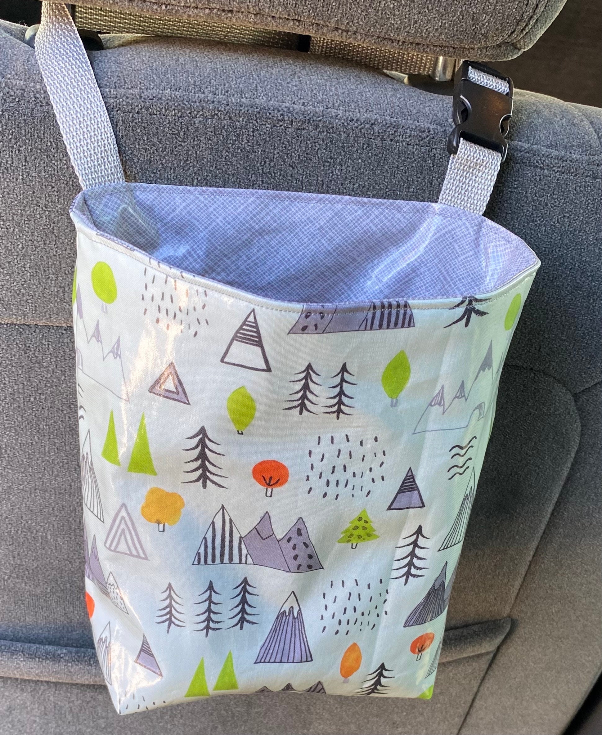 Car Caddy Litter Bag PDF Sewing Pattern, Hanging Bag, Beginner Sewing ...