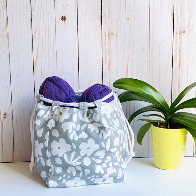 Drawstring Bag Sewing Pattern, Japanese Rice Bag Style Sewing Pattern ...