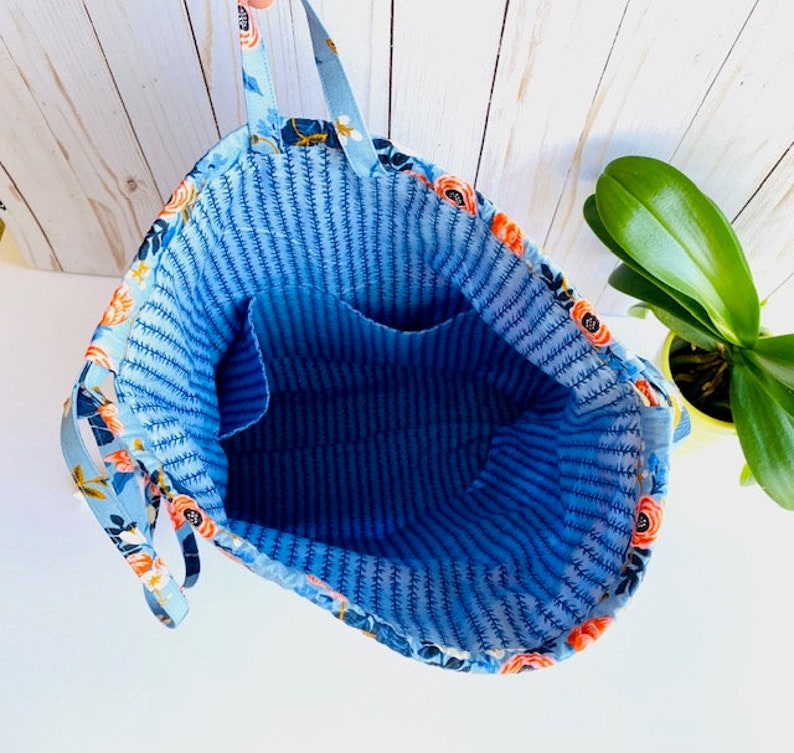 Drawstring Backpack PDF Sewing Pattern, Easy Backpack Pattern, Beginner ...