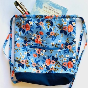 Drawstring Backpack PDF Sewing Pattern, Easy Backpack Pattern, Beginner ...