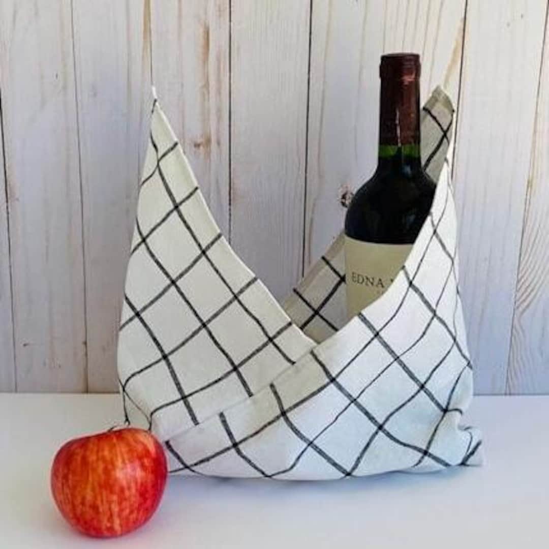 Origami Bento Bag Pouch PDF Sewing Pattern, Beginner Sewing Pattern ...