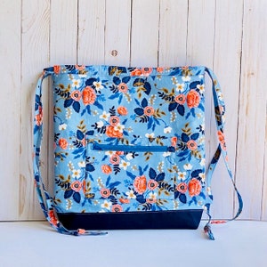 Drawstring Backpack PDF Sewing Pattern, Easy Backpack Pattern, Beginner ...