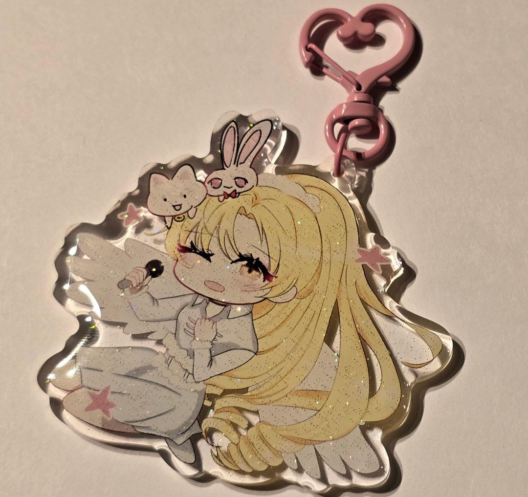 Angel Keychain - Etsy