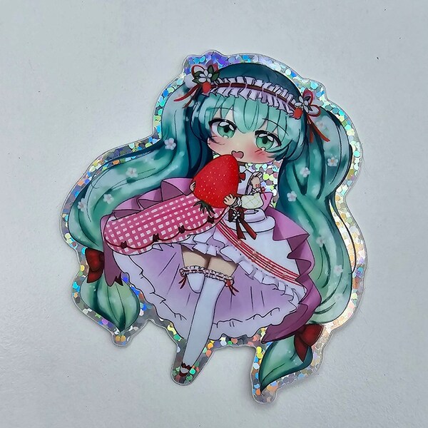 Strawberry Miku Papercraft - Etsy