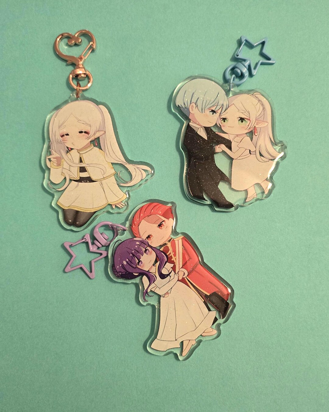 Wandering Mage Anime Keychain | Shoujo Charm| Cute Anime Merch Gift - Etsy
