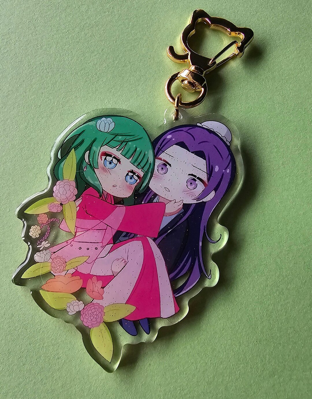 Anime Couple Keychain | Shoujo Charm| Cute Anime Merch Gift - Etsy