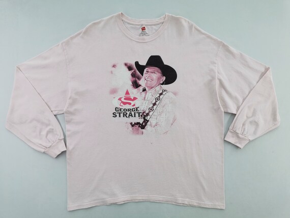 George Strait Shirt Vintage George Strait LongSleeve … - Gem
