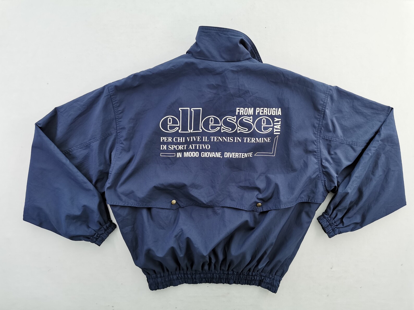 Ellesse Jacket Vintage Ellesse Windbreaker Jacket Size XL - Etsy