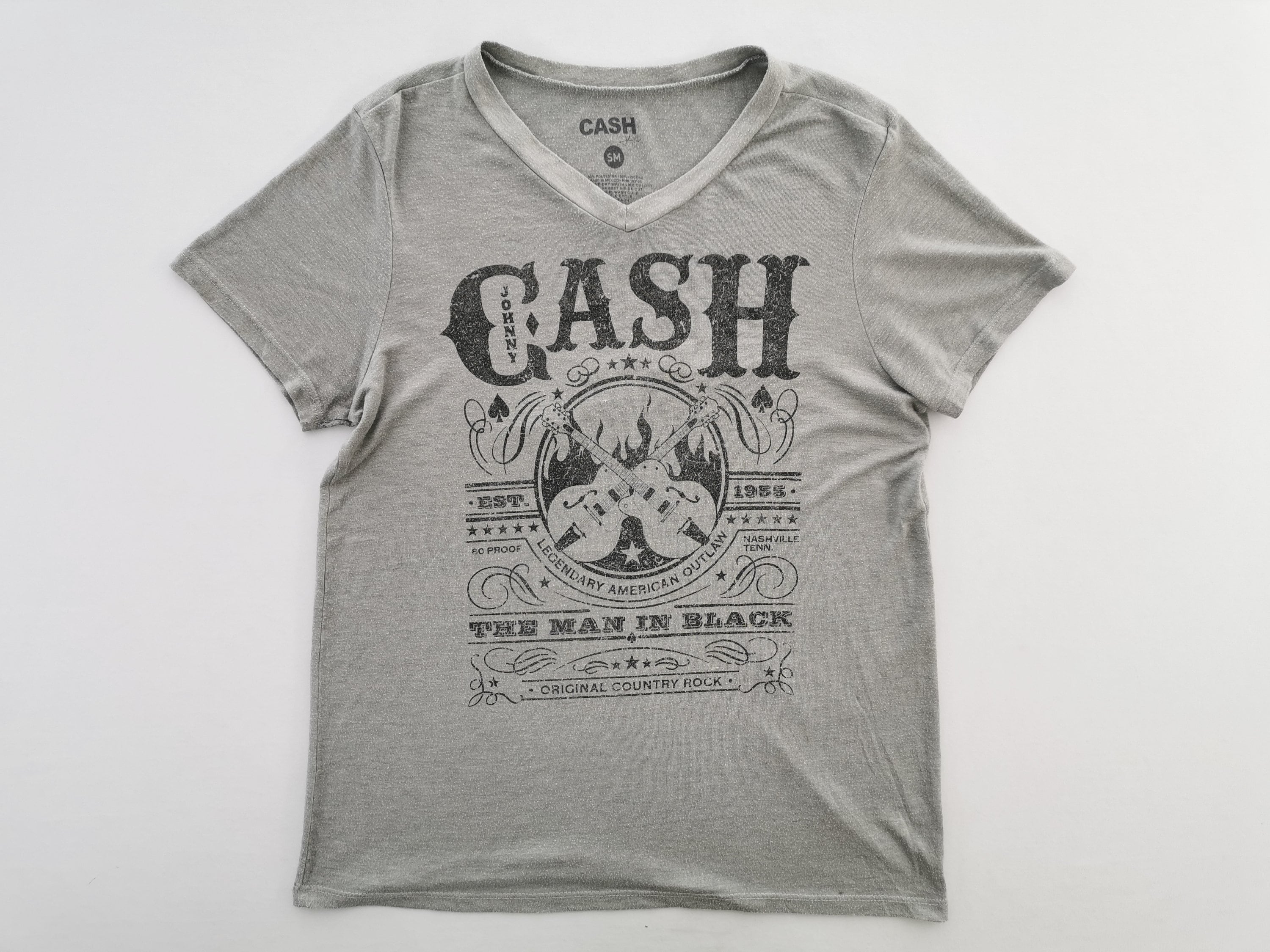 Johnny Cash Shirt Vintage Cash The Man In Black T Shirt sold by ...