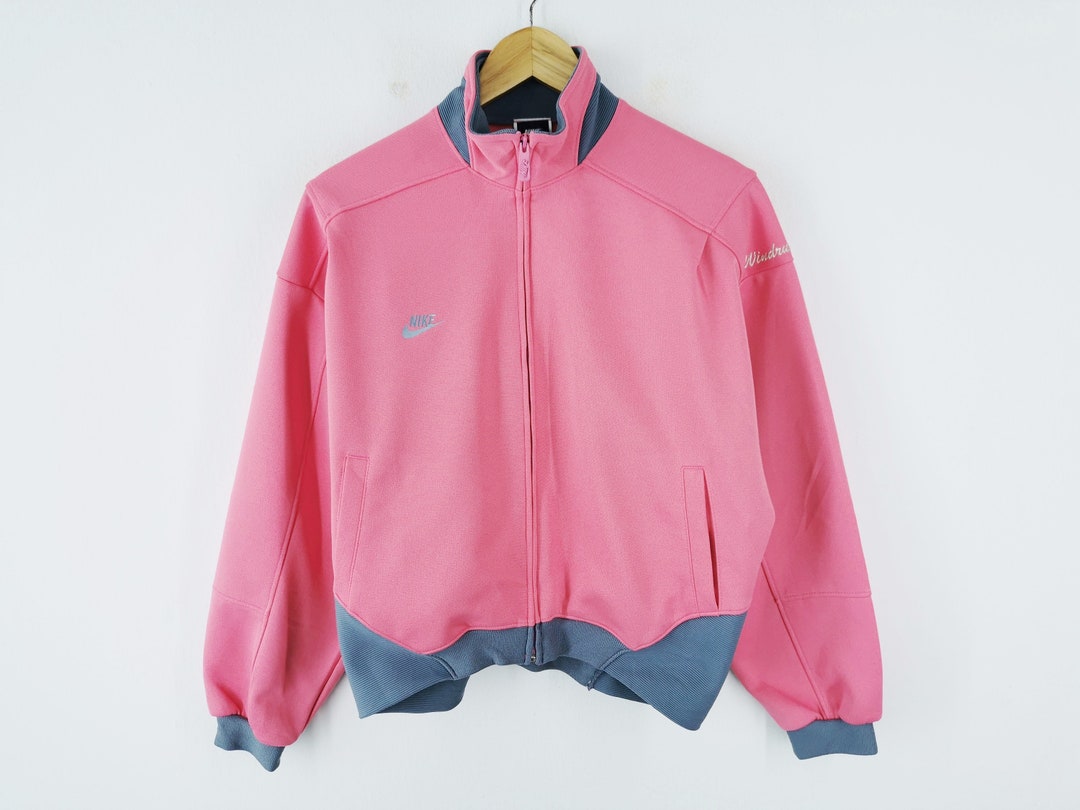 Nike Jacket Vintage 90s Nike Swoosh Logo Track Jacket Size M - Etsy