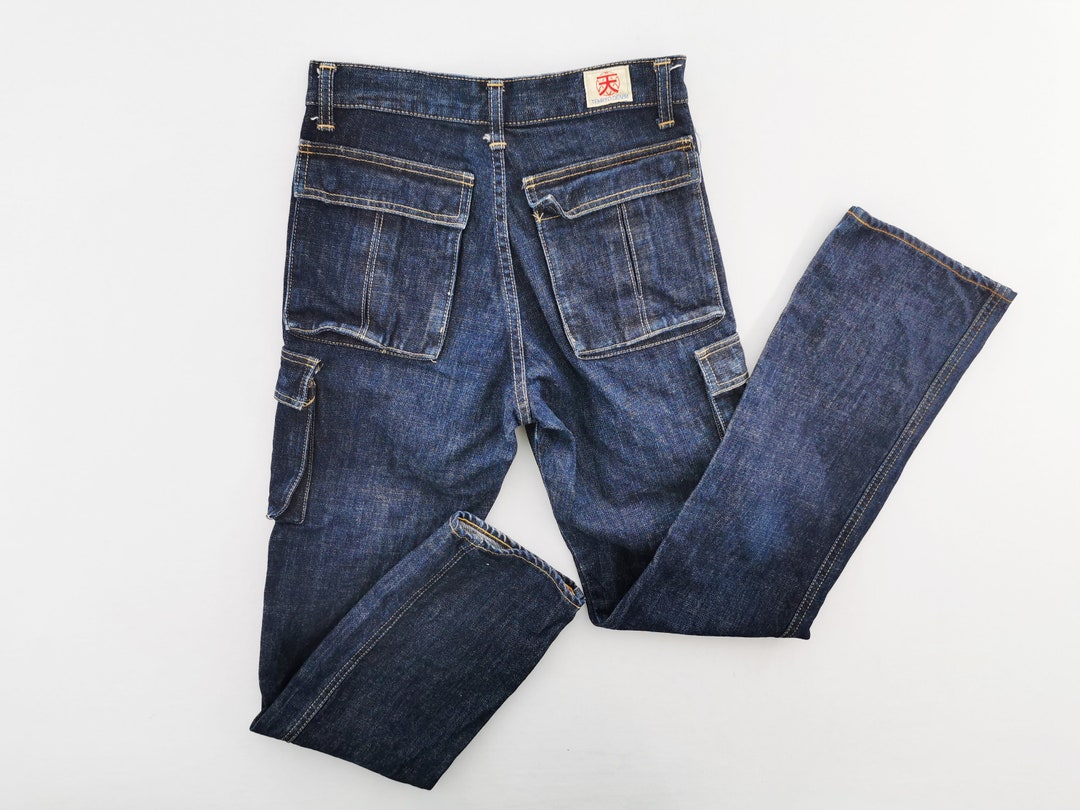 TENRYO Denim Jeans Distressed Vintage Size 30 TENRYO Made in Japan ...