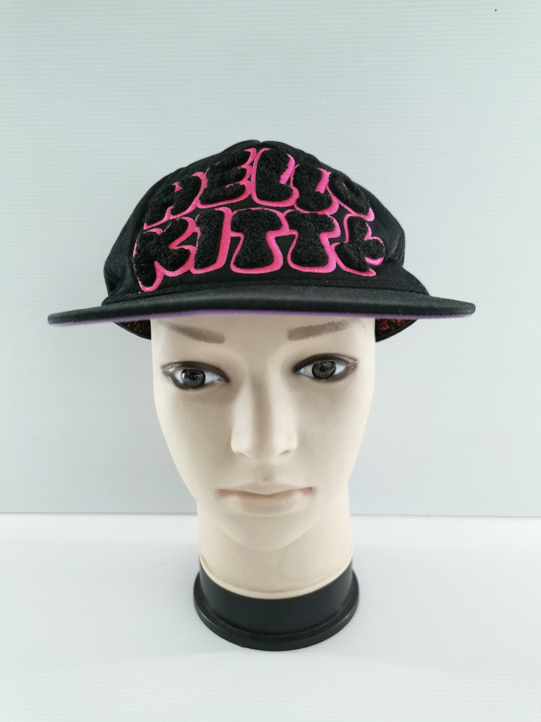 Hello Kitty Cap Hello Kitty Embroidery Logo Hat Cap - Etsy