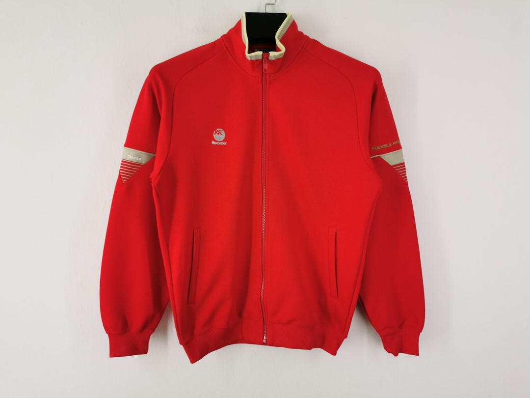 Asics Jacket Vintage Asics Recorder Track Jacket Made in Japan Size M ...
