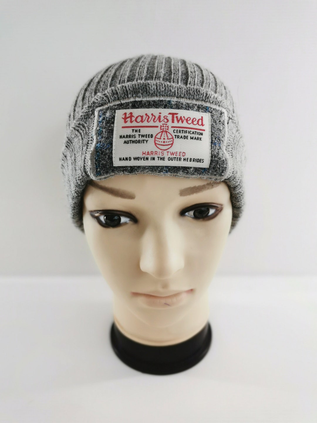 Harris Tweed Beanie Harris Tweed Hat Vintage Harris Tweed Logos Beanie ...