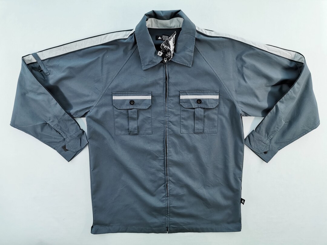 Airwalk Jacket Vintage Airwalk Reflector Uniform Zipper Jacket Size L ...