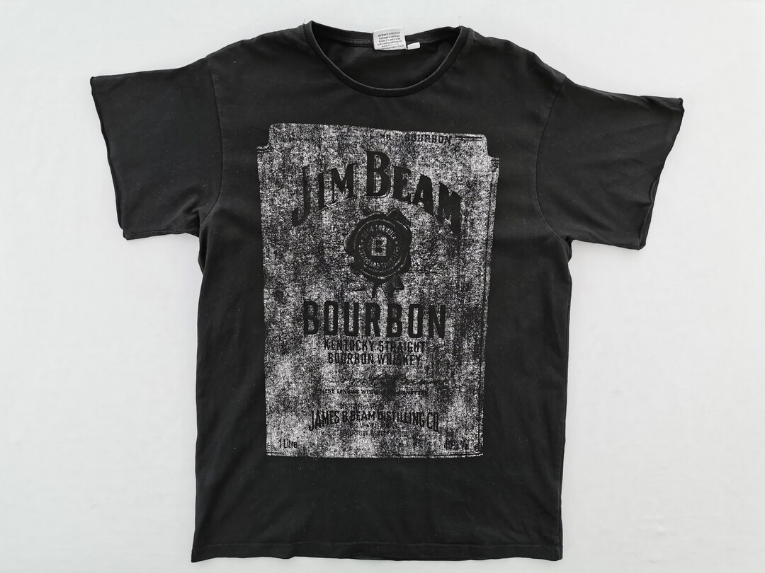 Jim Beam Shirt Vintage Jim Beam T Shirt Size L - Etsy