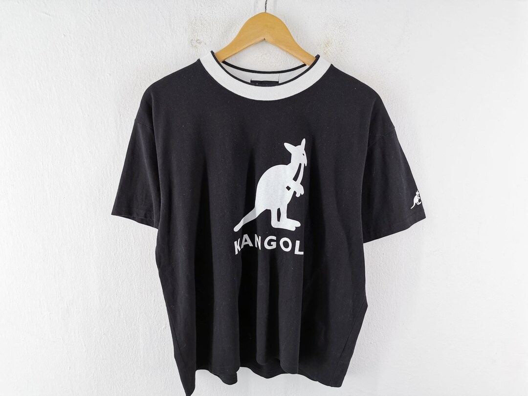 Kangol Shirt Vintage Kangol Logos T Shirt Size L - Etsy