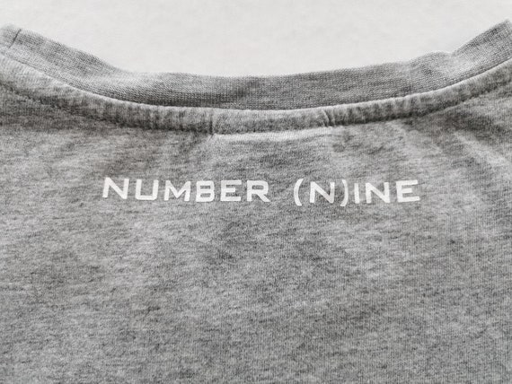 Number Nine Shirt Vintage Number Nine Logos T Shirt S… - Gem