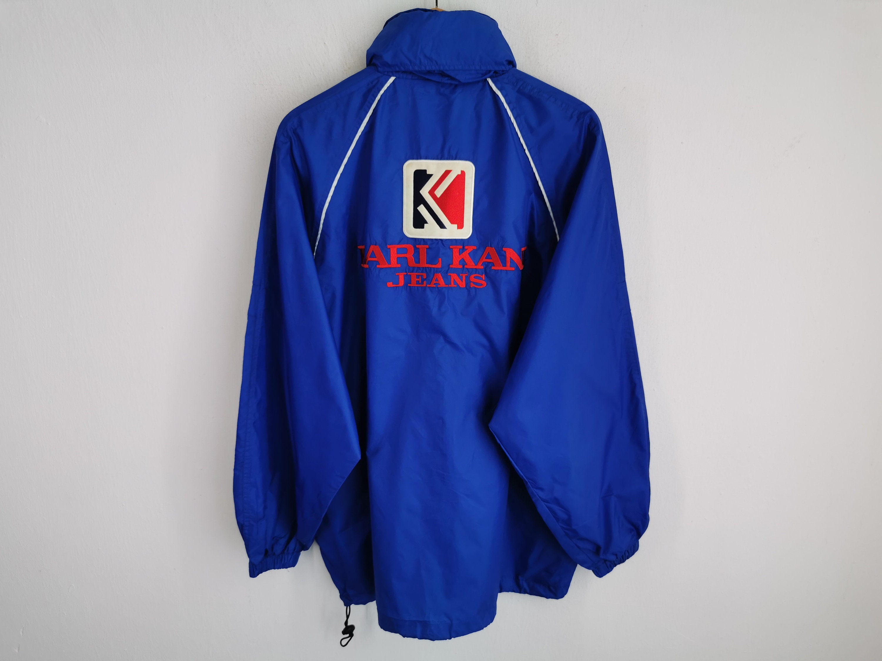 Karl Kani Jacket Vintage Karl Kani Logos Windbreaker Jacket Size M - Etsy