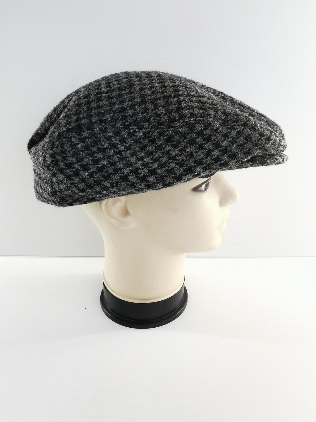 Harris Tweed Cap Vintage Harris Tweed Hat Harris Tweed Gore Tex Wool ...