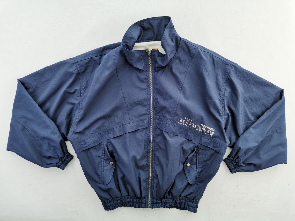Ellesse Jacket Vintage Ellesse Windbreaker Jacket Size XL - Etsy