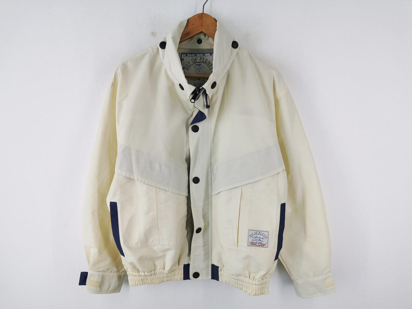 Bad Guy Windbreaker Vintage Bad Guy Bay of Plenty Jacket Size - Etsy