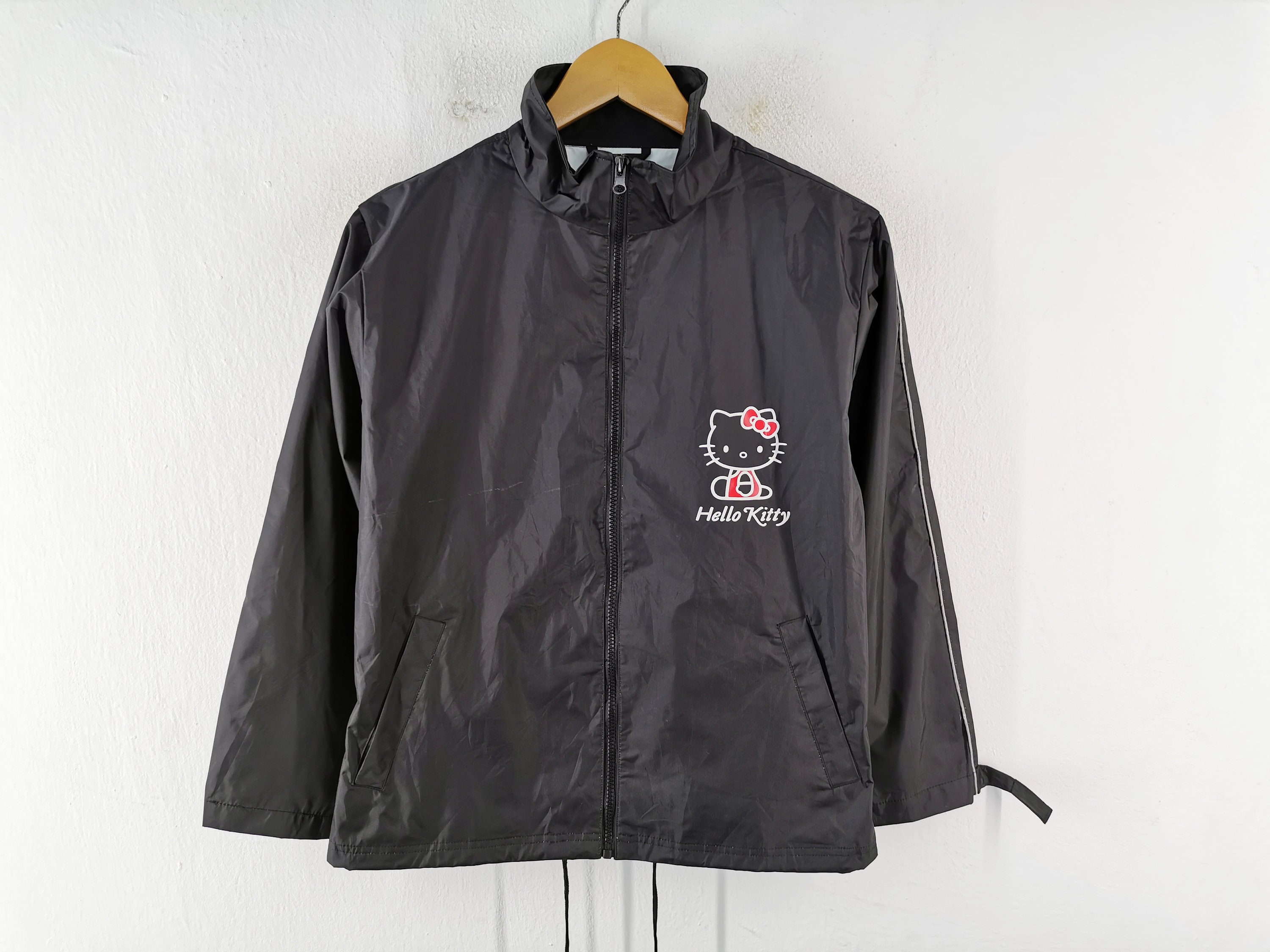 Hello Kitty Jacket Hello Kitty Sanrio Windbreaker Jacket Size M - Etsy
