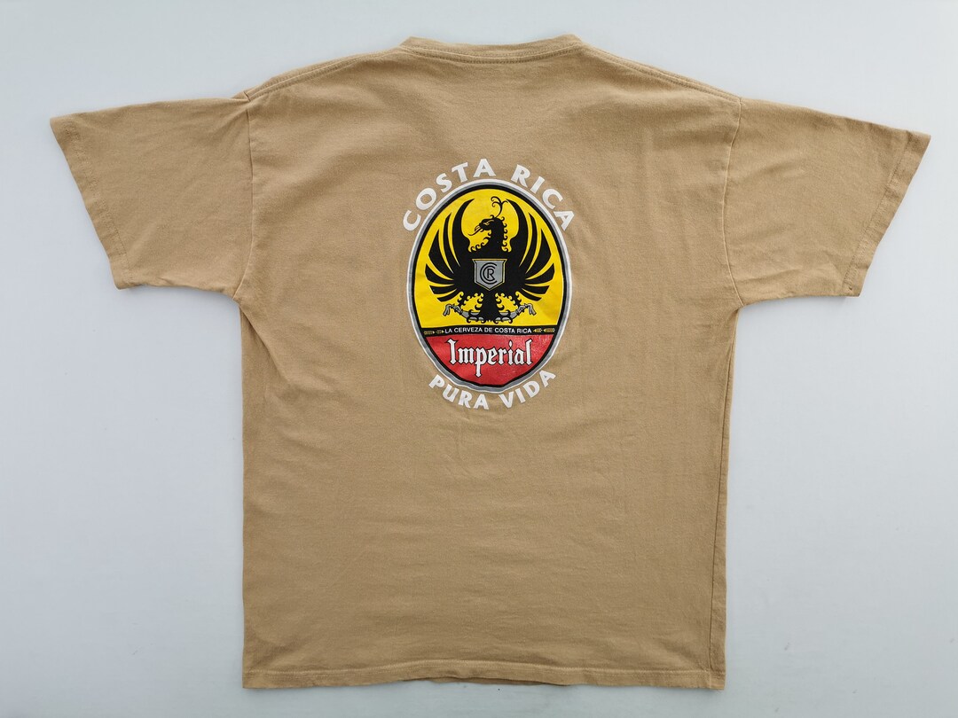 Imperial Shirt Vintage Costa Rica Imperial Pura Vida T Shirt Size XL - Etsy