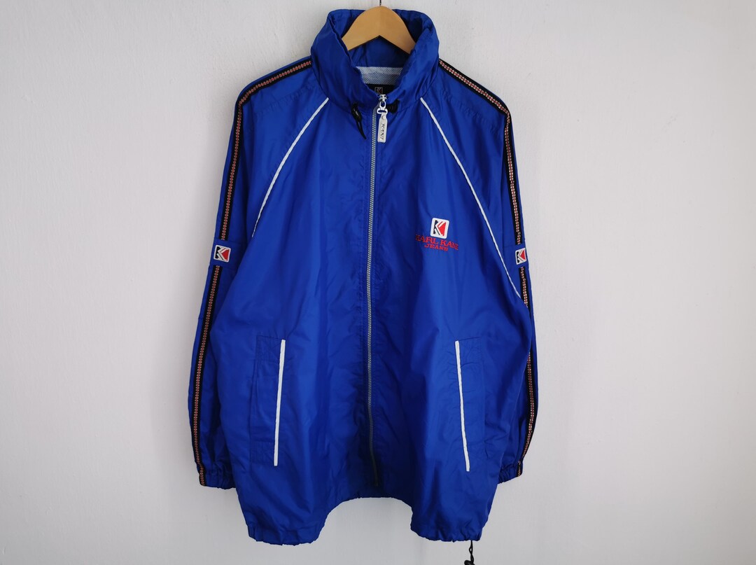 Karl Kani Jacket Vintage Karl Kani Logos Windbreaker Jacket Size M - Etsy