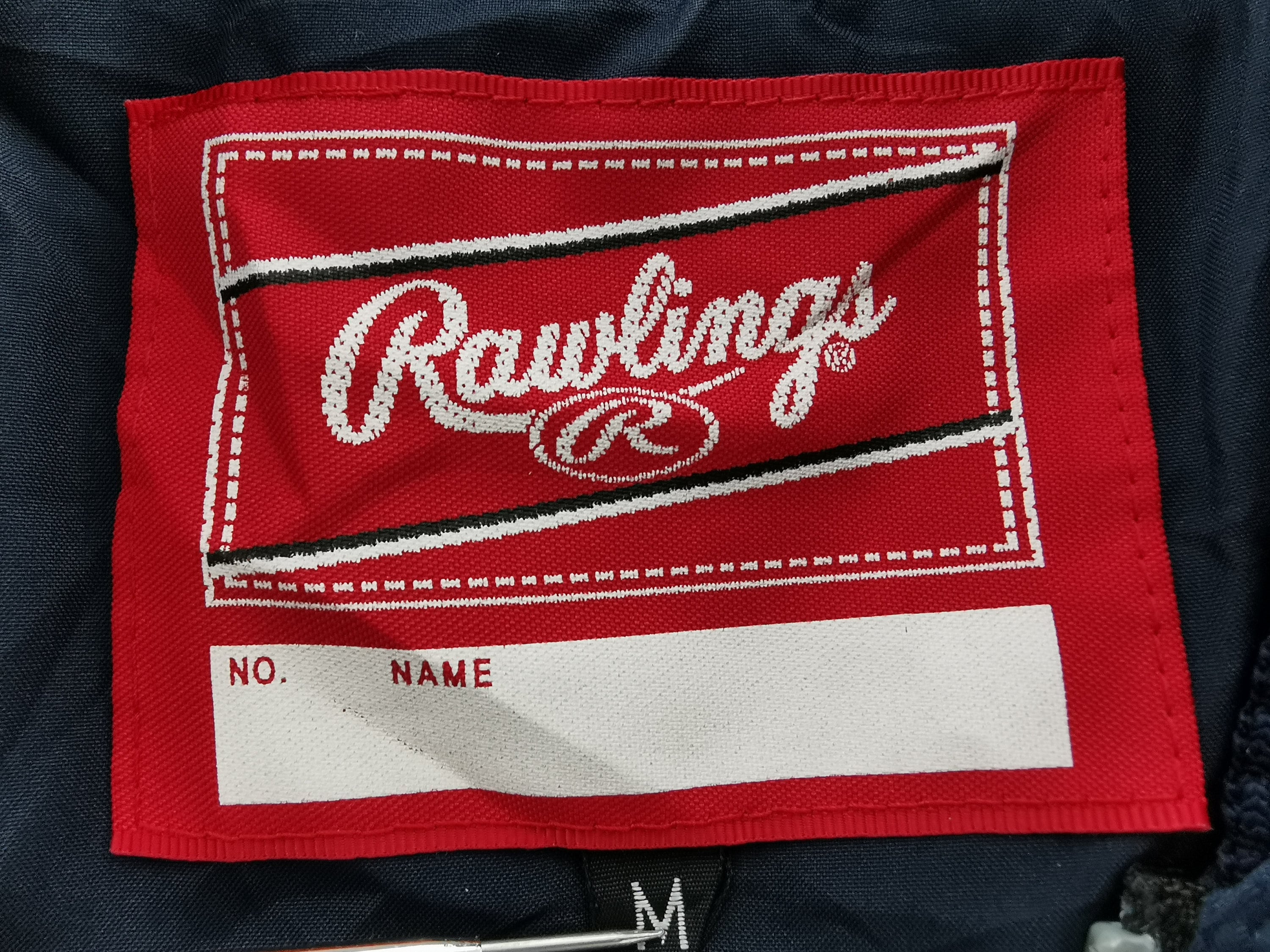 Rawlings Jacket Vintage Rawlings Baseball Club Logo Windbreaker Jacket ...