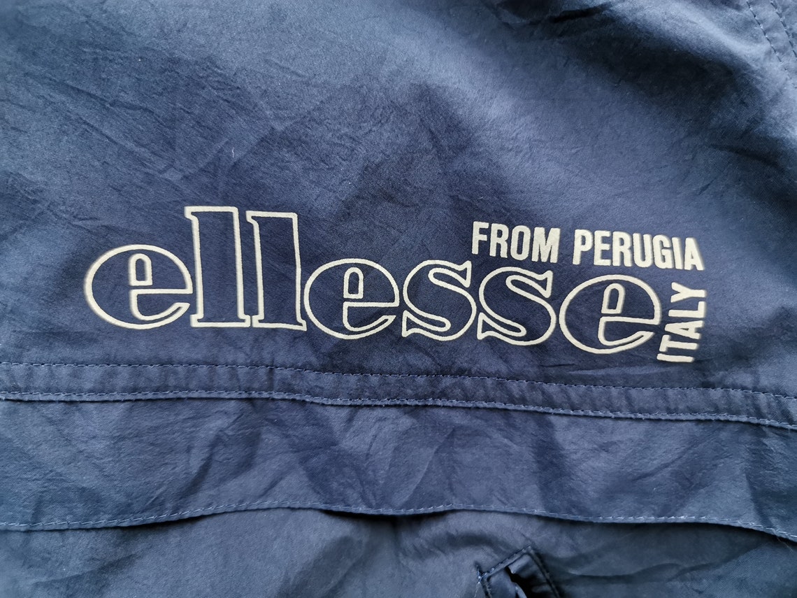 Ellesse Jacket Vintage Ellesse Windbreaker Jacket Size XL - Etsy