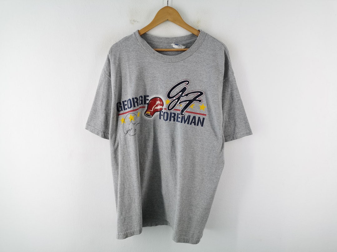 George Foreman Shirt Vintage 90's George Edward Foreman Merican Former ...