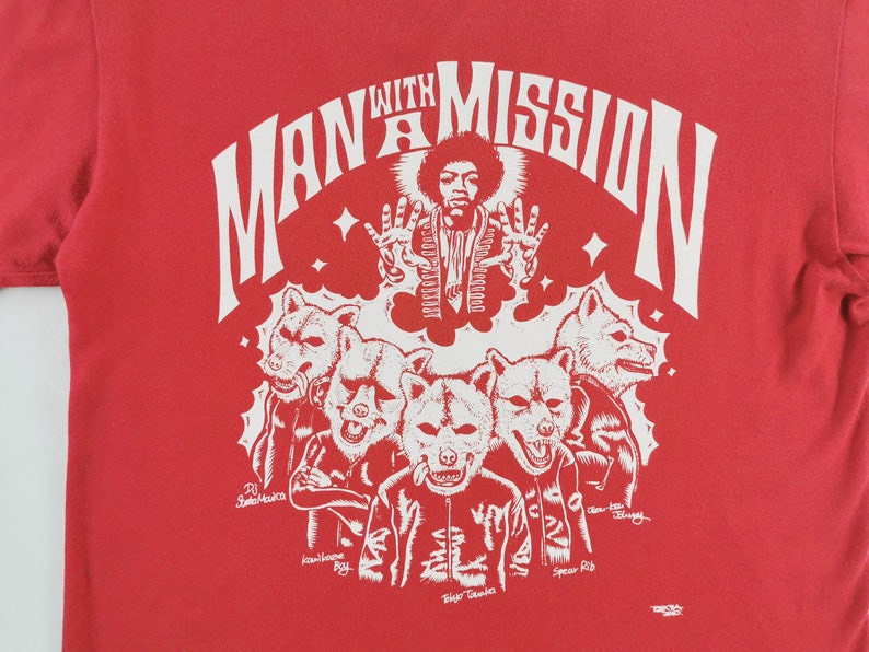 Man With A Mission Shirt Man With A Mission Japanese Rock Band T Shirt ...