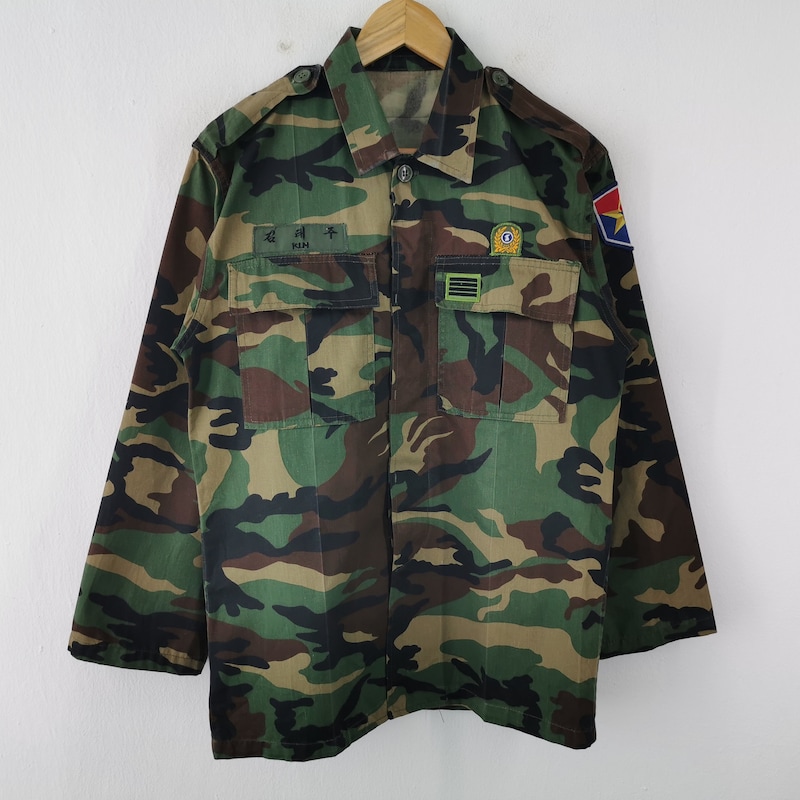 Korea Army Jacket - Etsy