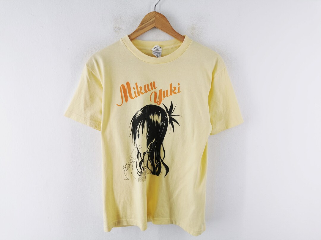 Mikan Yuuki Shirt Mikan Yuuki Manga Series To Love Ru T Shirt Size M Etsy