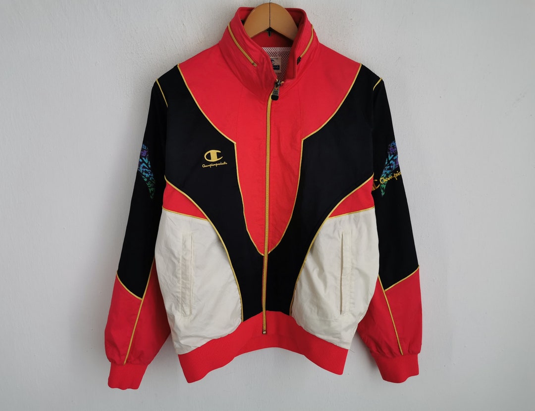 Champion Windbreaker Champion Jacket Vintage Champion Logos - Etsy