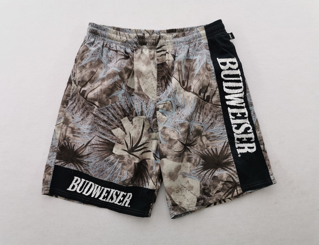 Budweiser Pants Vintage Budweiser Short Pants Size L - Etsy