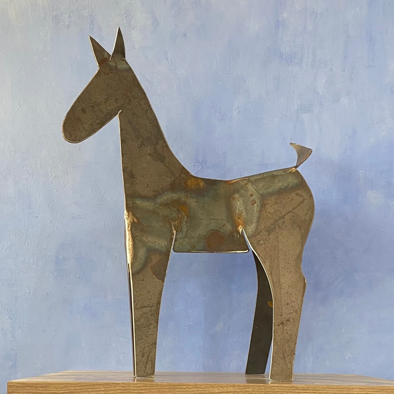 Abstract Horse Sculpture, Horse Sculpture for Home or Garden Decor 60cm ...