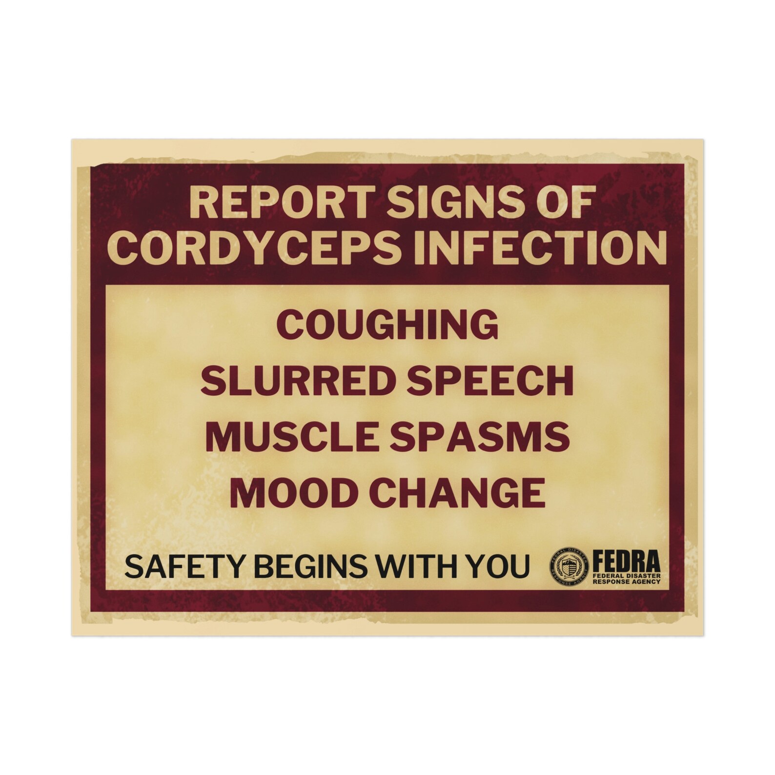 The Last of Us TLOU FEDRA Signs Uncoated Posters - Etsy